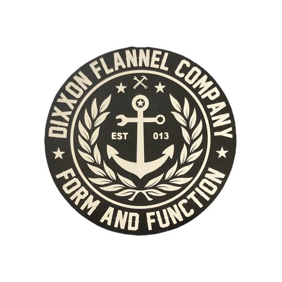 dixxon Flannel Co | Design | Dixxon Flannel Company Sticker Anchor ...